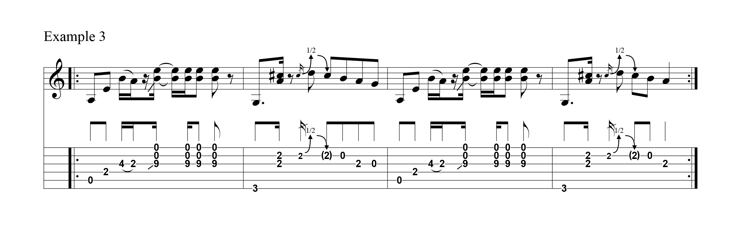 90's Style Acoustic Rock Guitar Rhythms